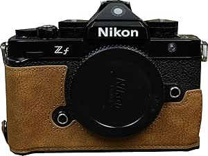 Amazon.com: ZF Case, BMAOLLONGB Handmade PU Leather Half Camera Case ...
