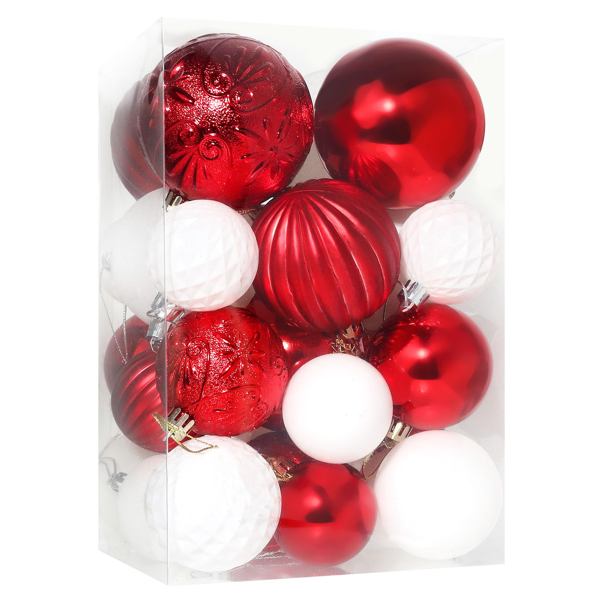 Amazon.com: Annecy Christmas Tree Ornaments - 30 PCS Shatterproof ...