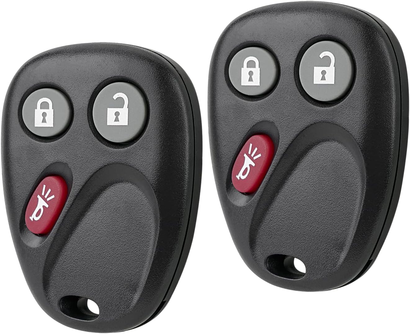 Amazon.com: Boxonly 2PCS Replacement Keyless Entry Remote Car Key Fob ...