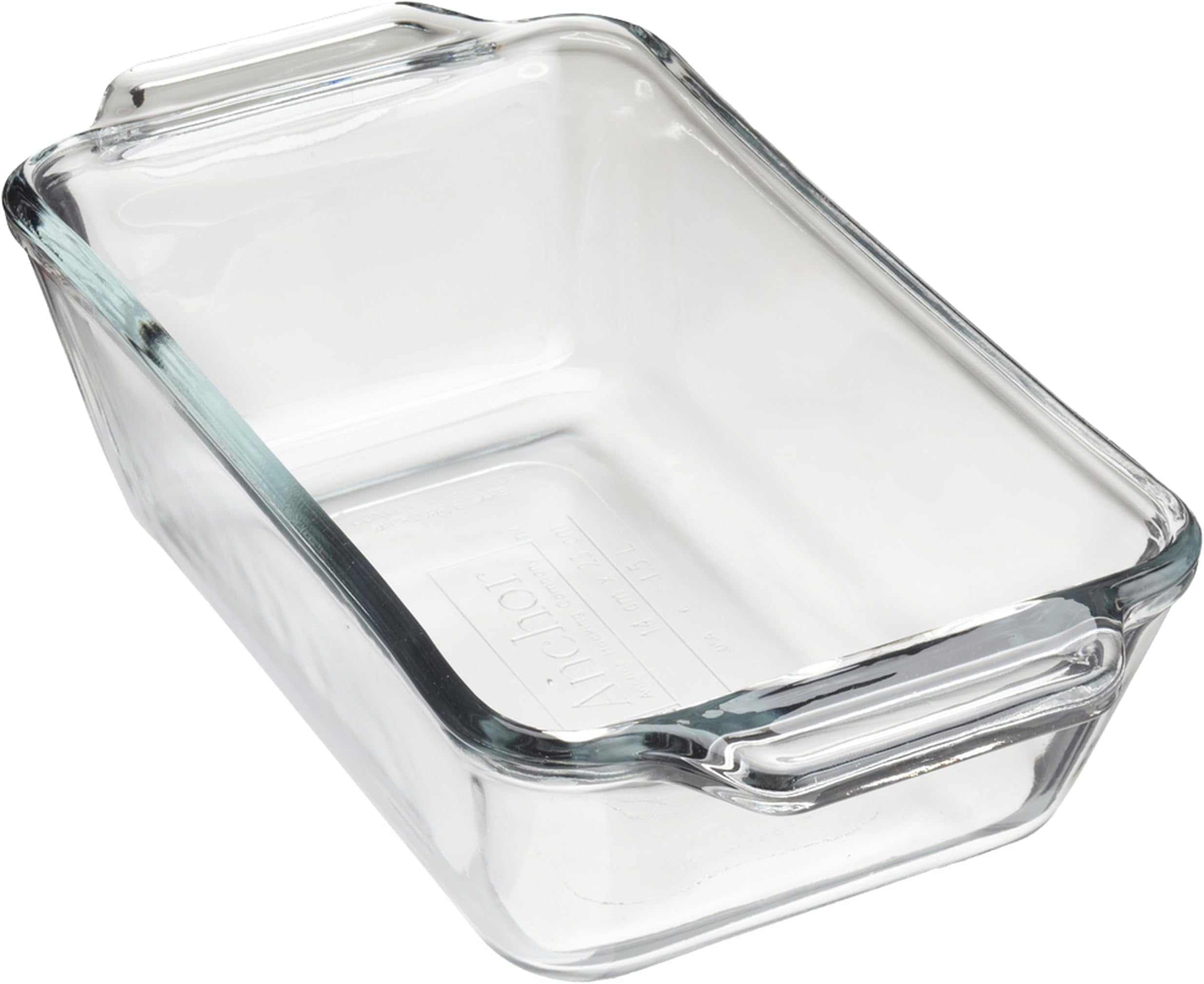 Pyrex Glass Loaf Pan Dish High Resistance 30cm Clear/Transparent (Pack ...