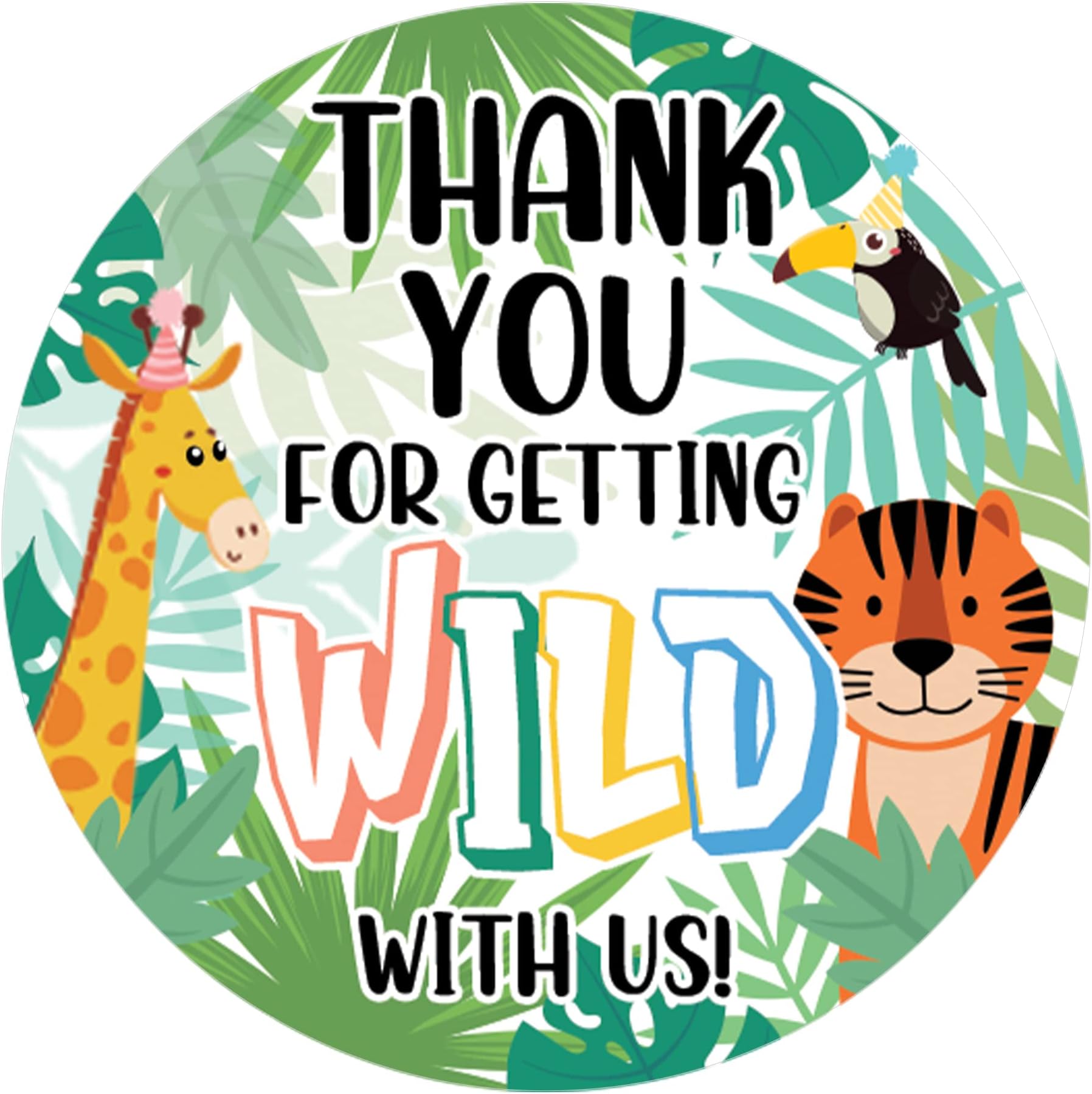 Amazon.com : FLYAB 36Pcs Thank You Teacher Sticker Labels 1.5" Colorful ...