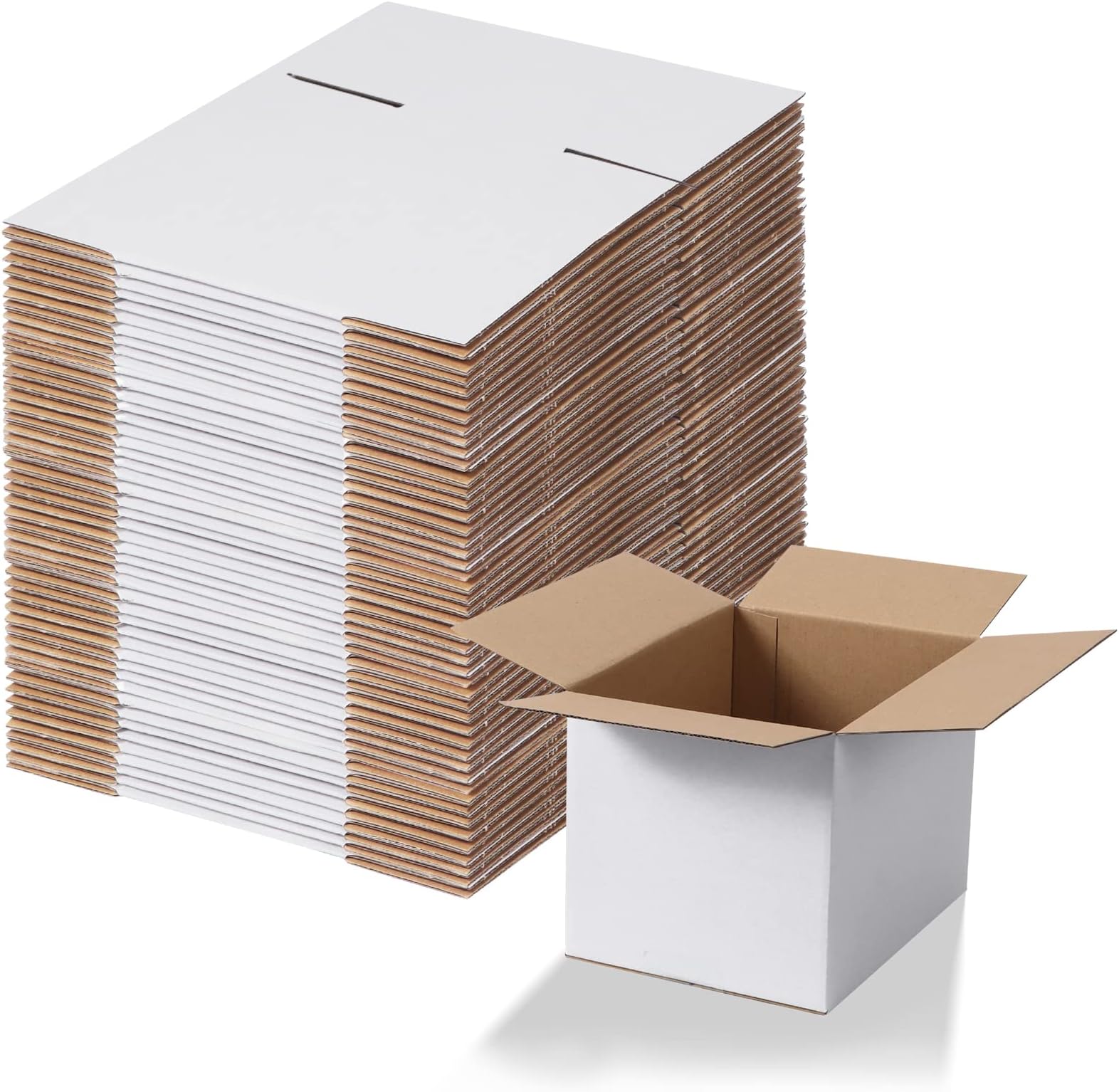Amazon.com: Corrugated Cardboard Shipping Boxes Box for Packing, Moving ...