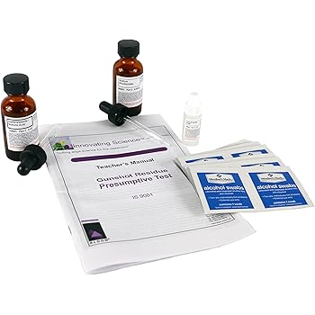Amazon.com: Forensic Chemistry: Gun Shot Residue Presumptive Test Kit ...