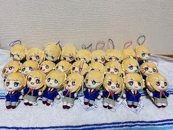 Amazon.co.jp: Hoshino Ruby Hoshino Aqua Plush Mascot Assortment 24 ...