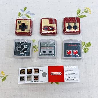 Amazon.co.jp: Nintendo Controller Button Collection Vol. 1 Complete 6 ...