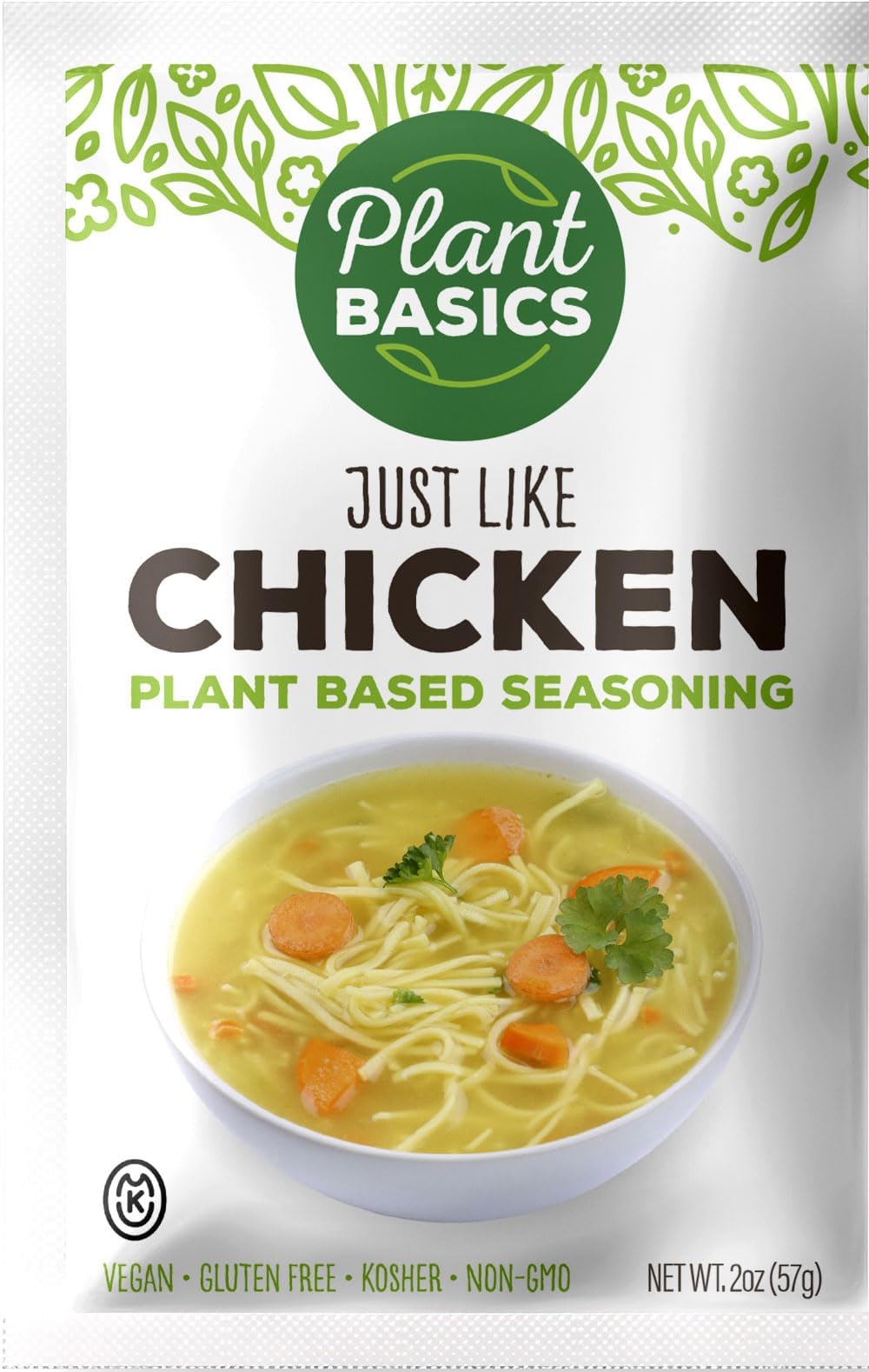 Amazon.com : Plant Basics - Plant Based Seasoning, Just Like Chicken, 2 ...