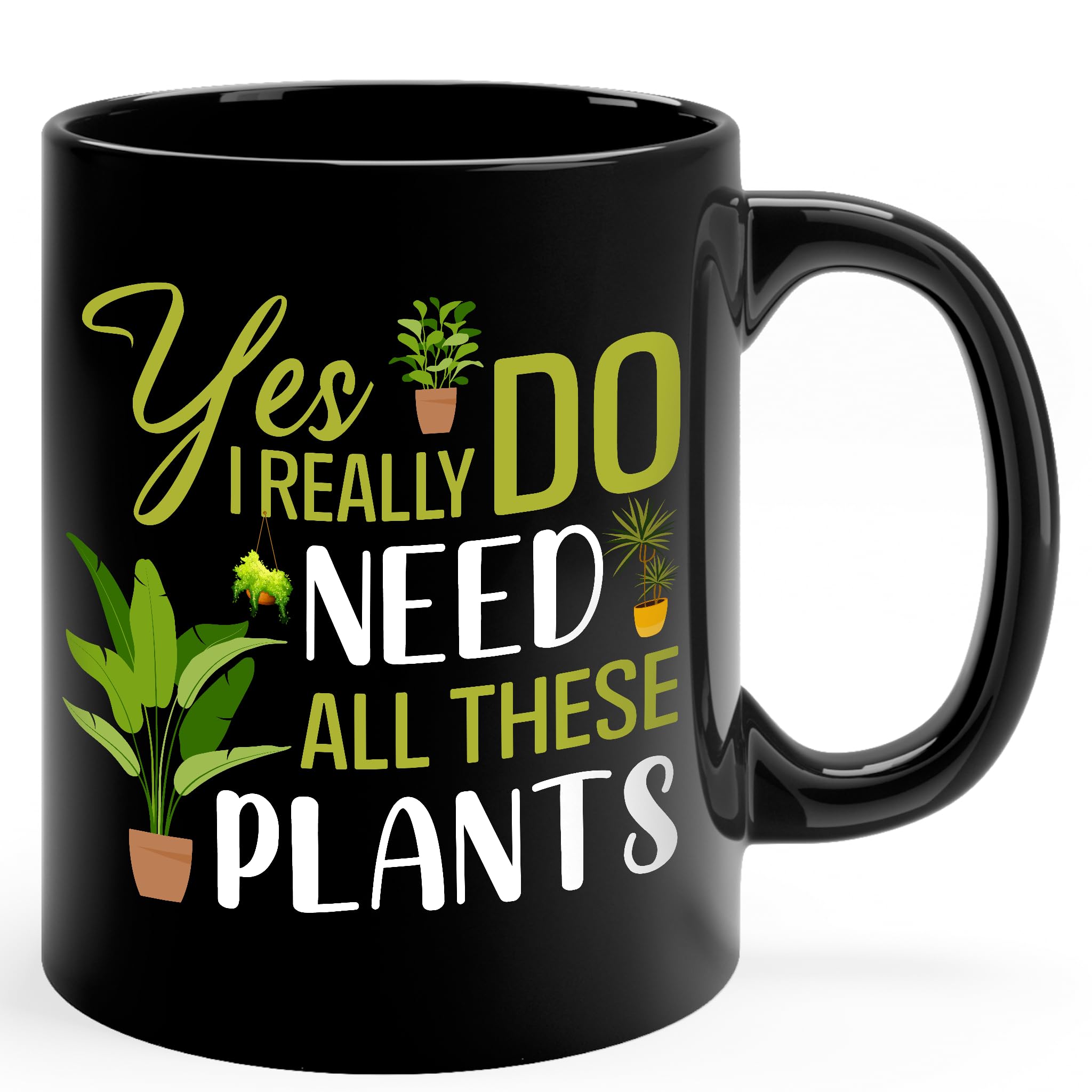 Amazon.com | Generic Plant Mug For Plant Lovers, Yes I Really Do Need ...