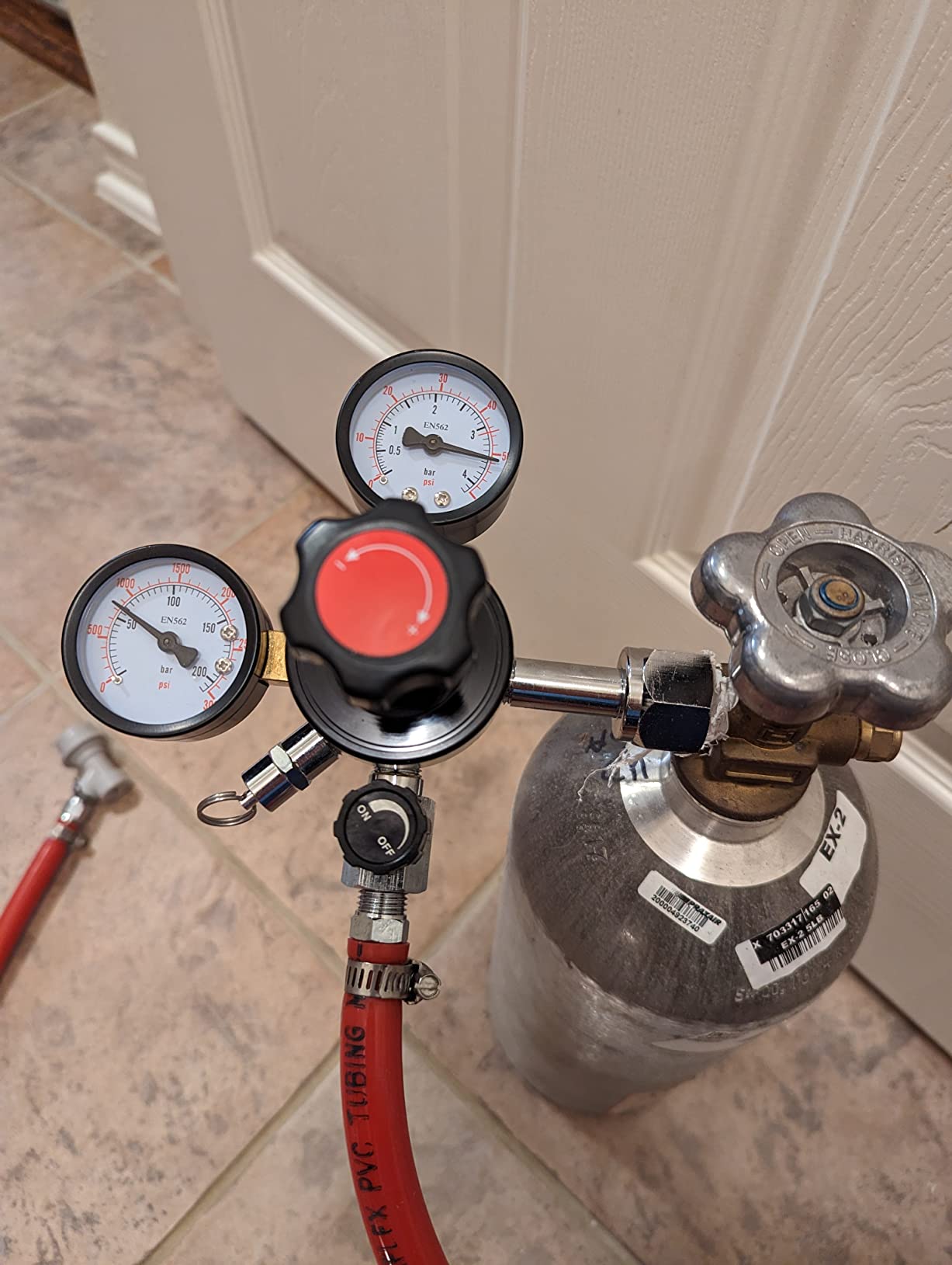 Amazon.com: CO2 Beer Regulator for Home brewing Kegerator Draft Beer ...