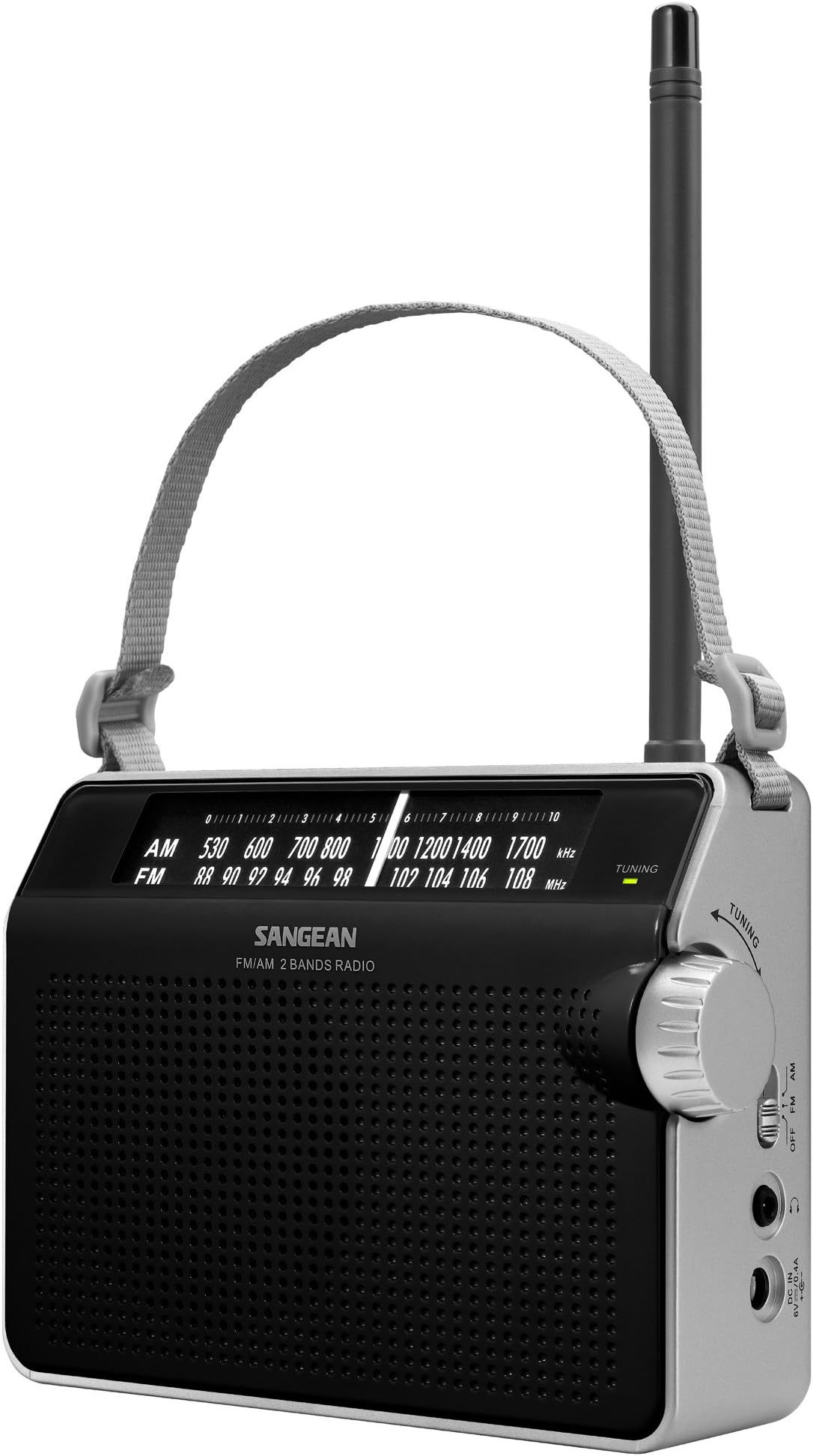 Amazon.com: Philips Portable Radio AM/FM with Speaker, AC OR Battery AM ...
