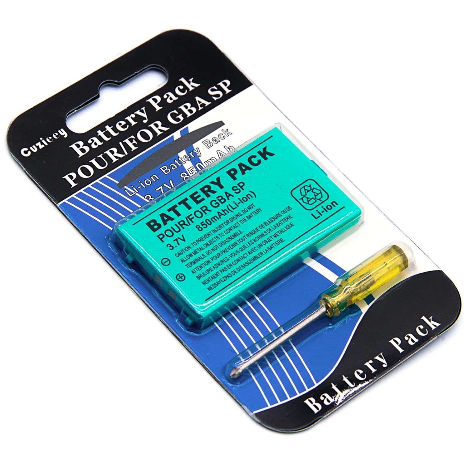 Amazon.com: Gameboy Advance SP Battery: Gameboy SP Battery Replacement ...