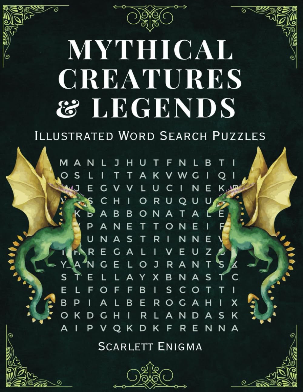 Amazon.com: Mythical Creatures & Legends Illustrated Word Search ...