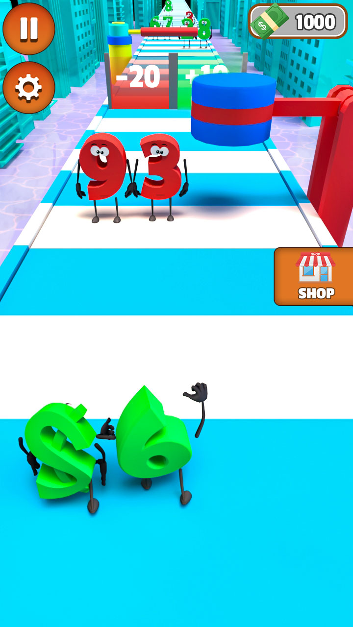 Number Shooter Run and Merge - Digit Master 3D - App on Amazon Appstore