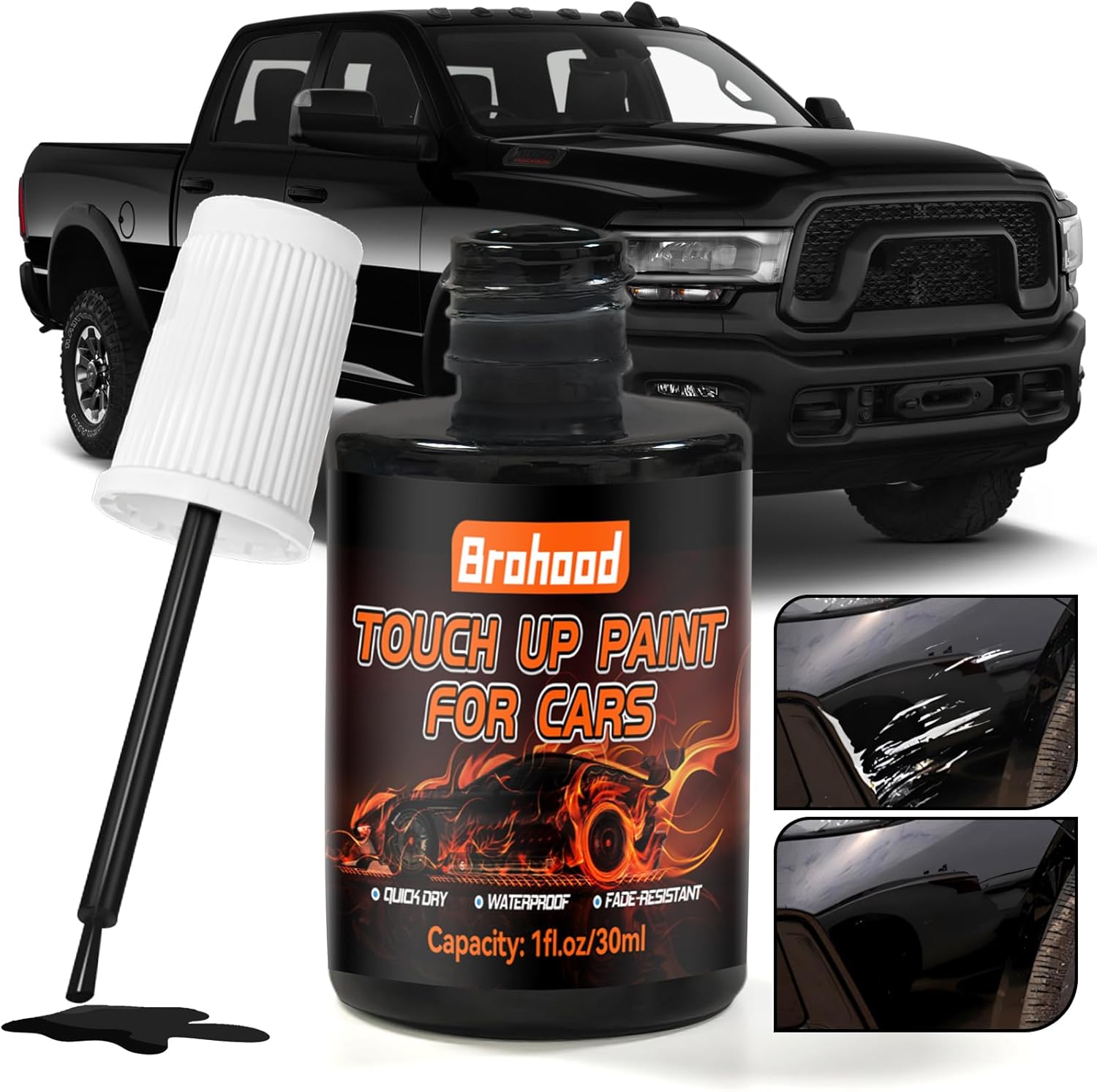 Amazon.com: Brohood Touch Up Paint for Cars, Automotive Paint, 30ML ...