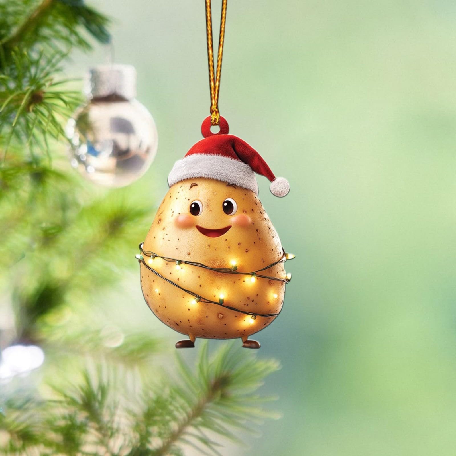 Amazon.com: Christmas Tree Ornaments, Vegetable Hanging Ornaments ...