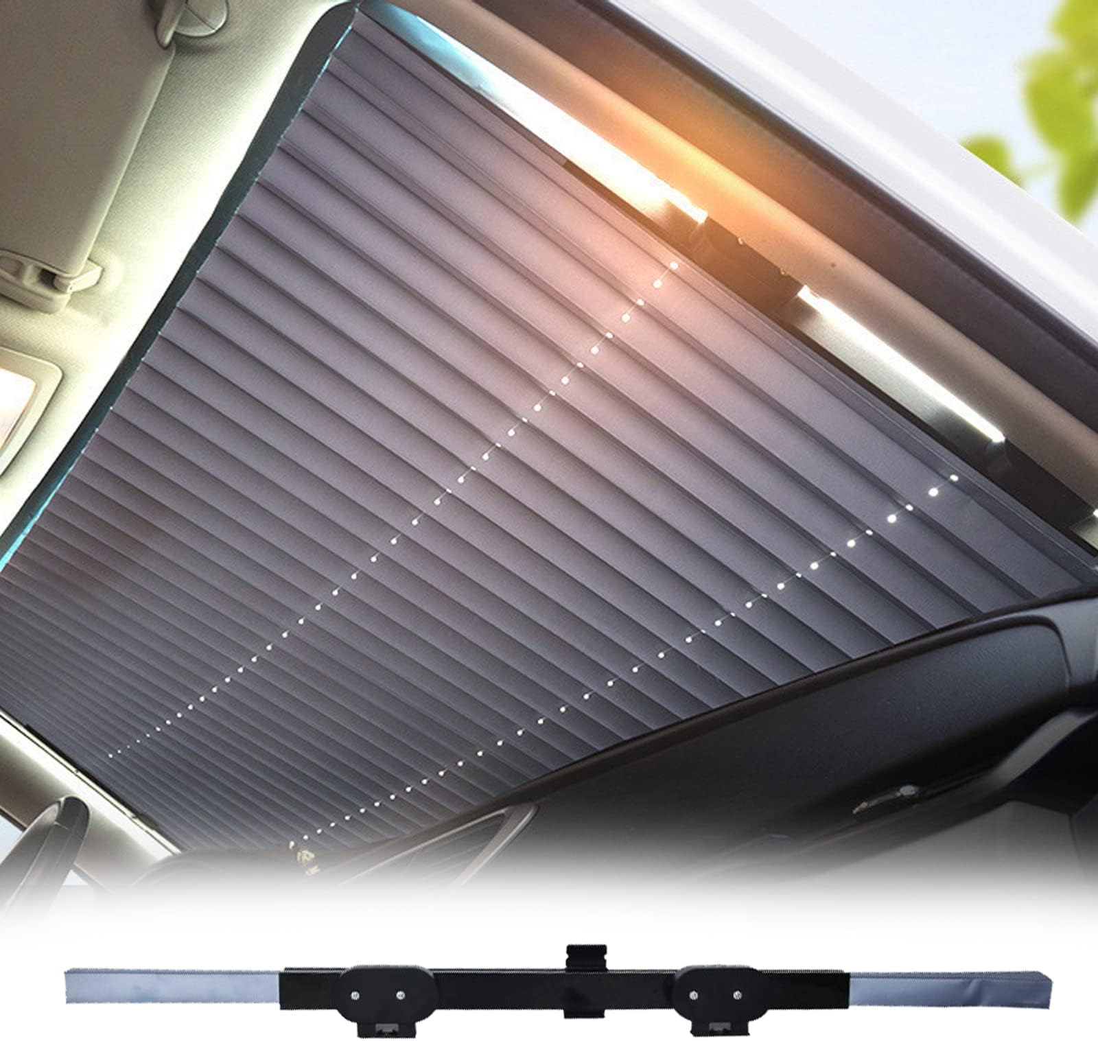 Parasole parabrezza anteriore, Visiera per parabrezza auto retrattile ...