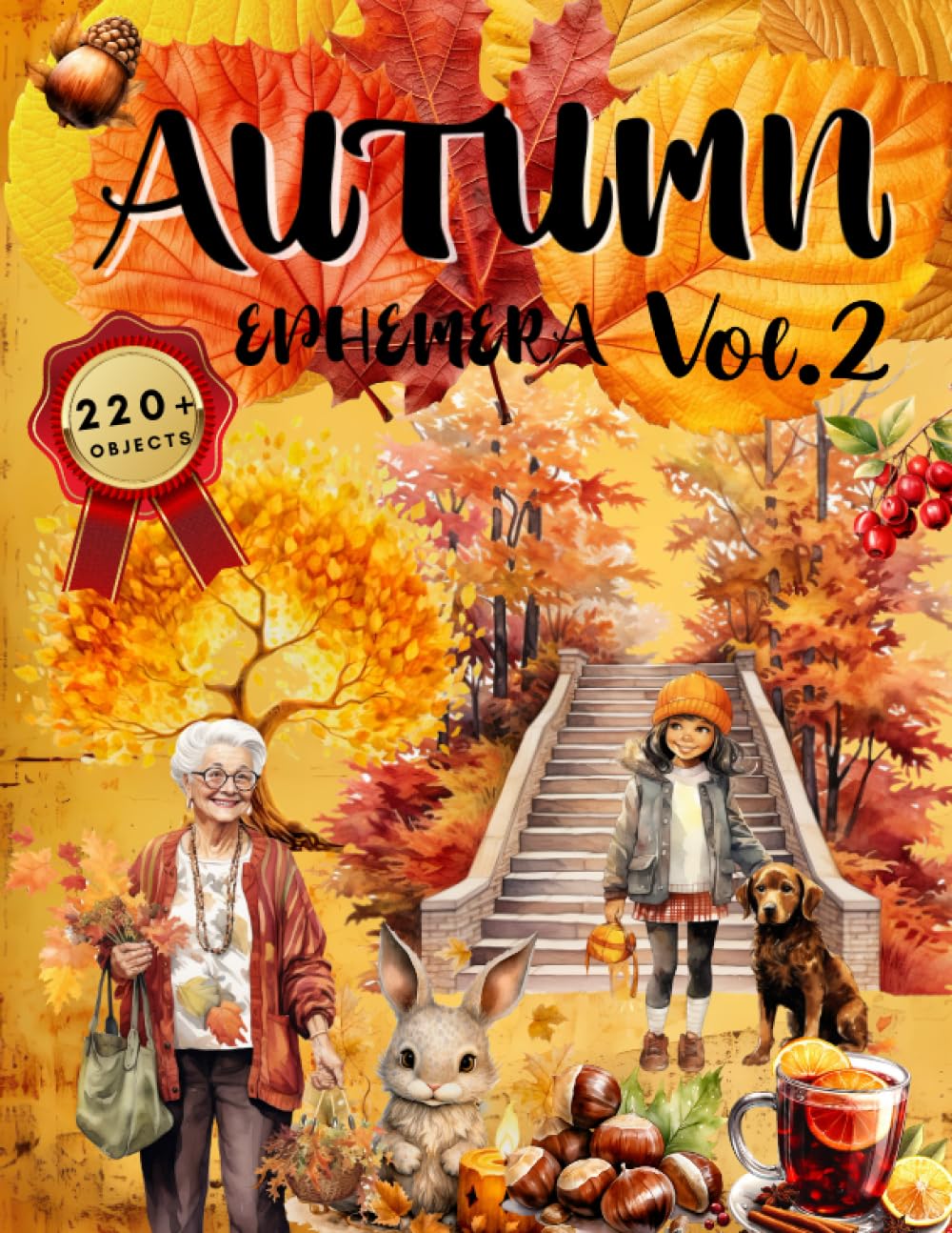 Autumn Ephemera Book Vol.2: High Quality Images Of Bunny and Maple For ...