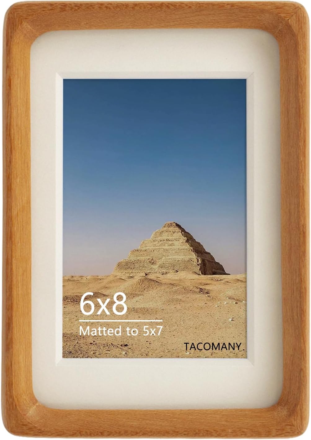 Amazon.com - Natural Wood Photo Frames Inspired Tabletop Picture Frame ...