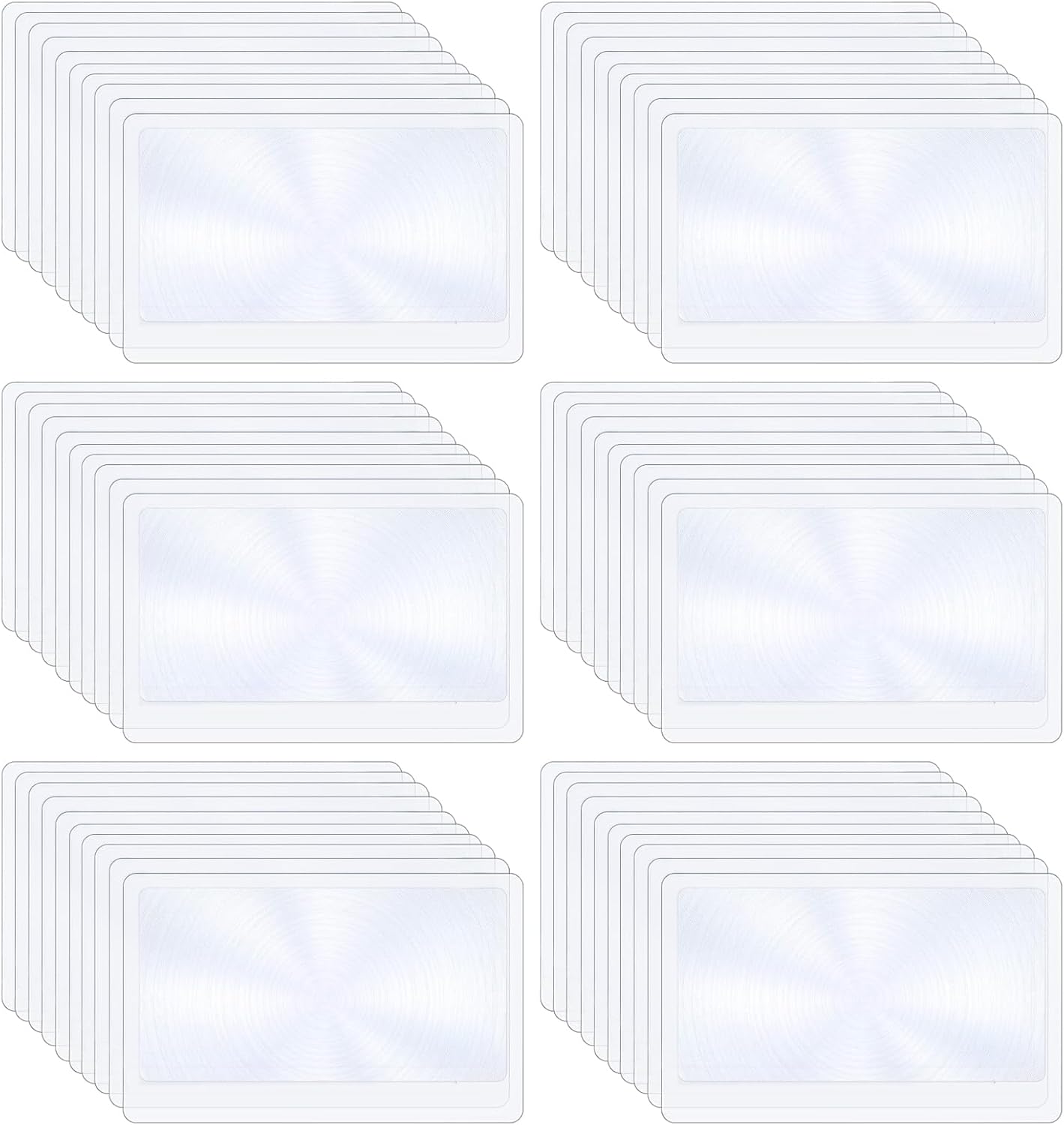 Amazon.com: Voittozege 100 Piece Thin Fresnel Lens, Plastic Magnifying ...