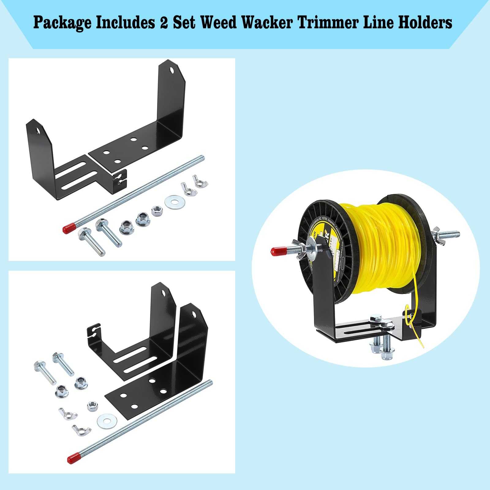 Snapklik.com : OwnMy 2 Weed Wacker Trimmer Line Holder Adjustable Width ...