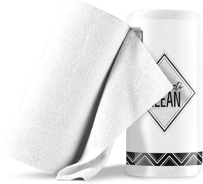 Amazon.com: Fantasticlean Microfiber Cleaning Cloth Roll -40 Pack, Tear ...