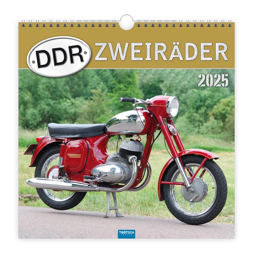 Trötsch Technikkalender DDR-Zweiräder 2025: Wandkalender ...