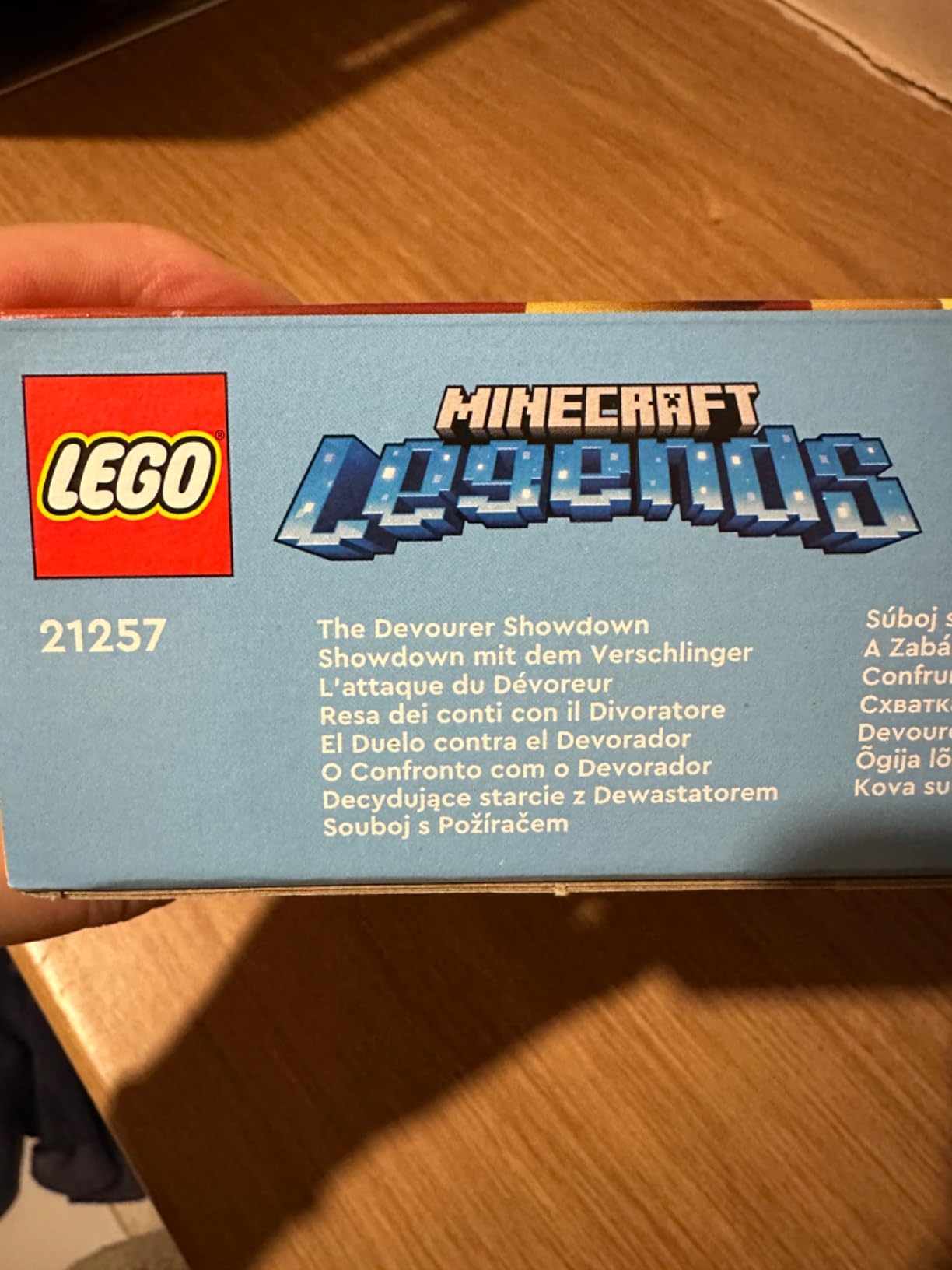 LEGO Minecraft Legends The Devourer Showdown Set featuring Popular ...