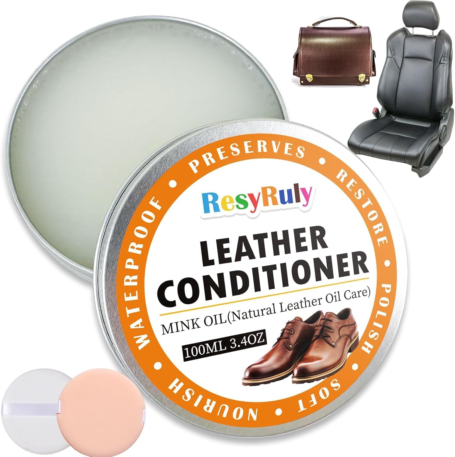 Amazon.com: Mink Oil Paste Leather Conditioner Boots Wax Waterproof ...