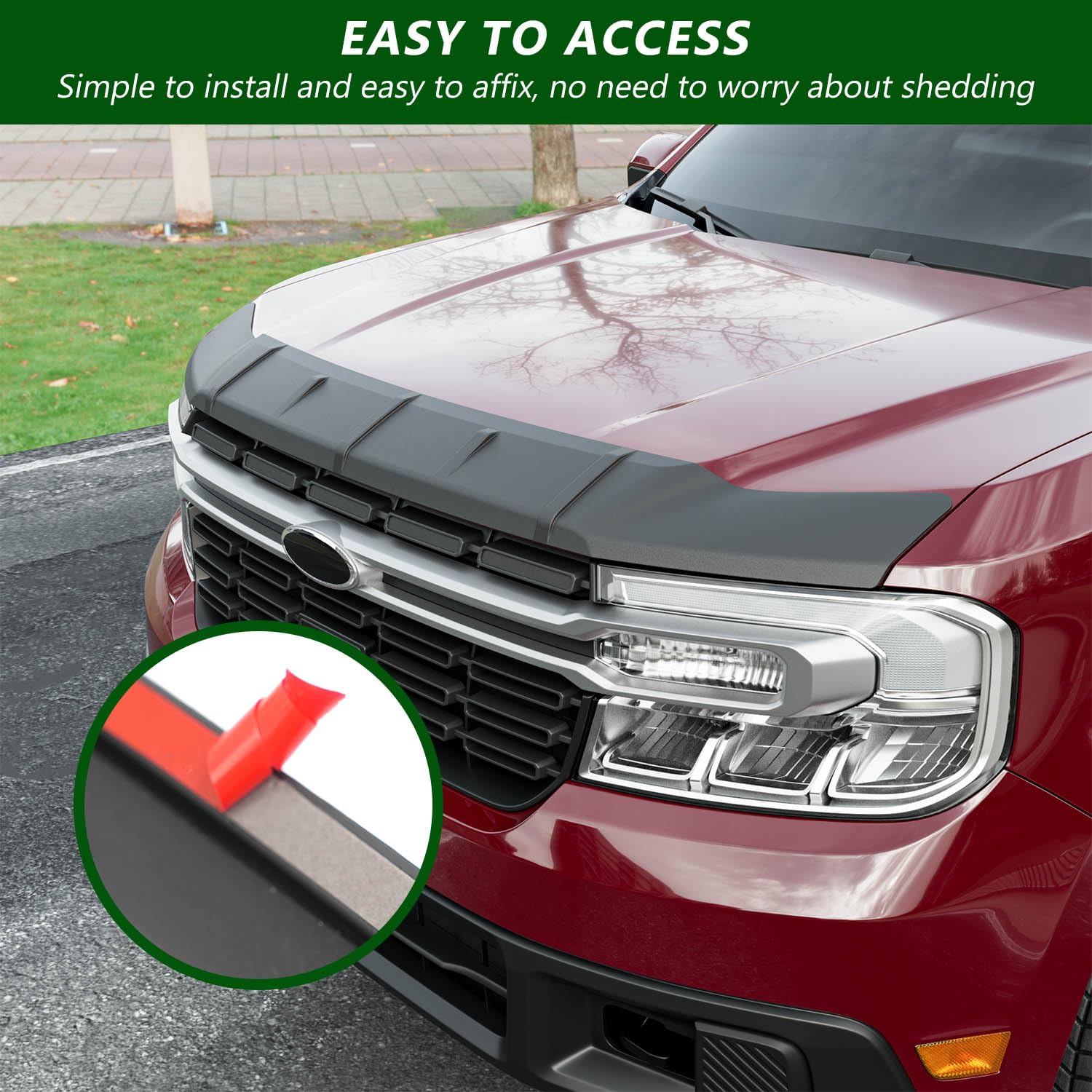 Ford Maverick Hood Deflector