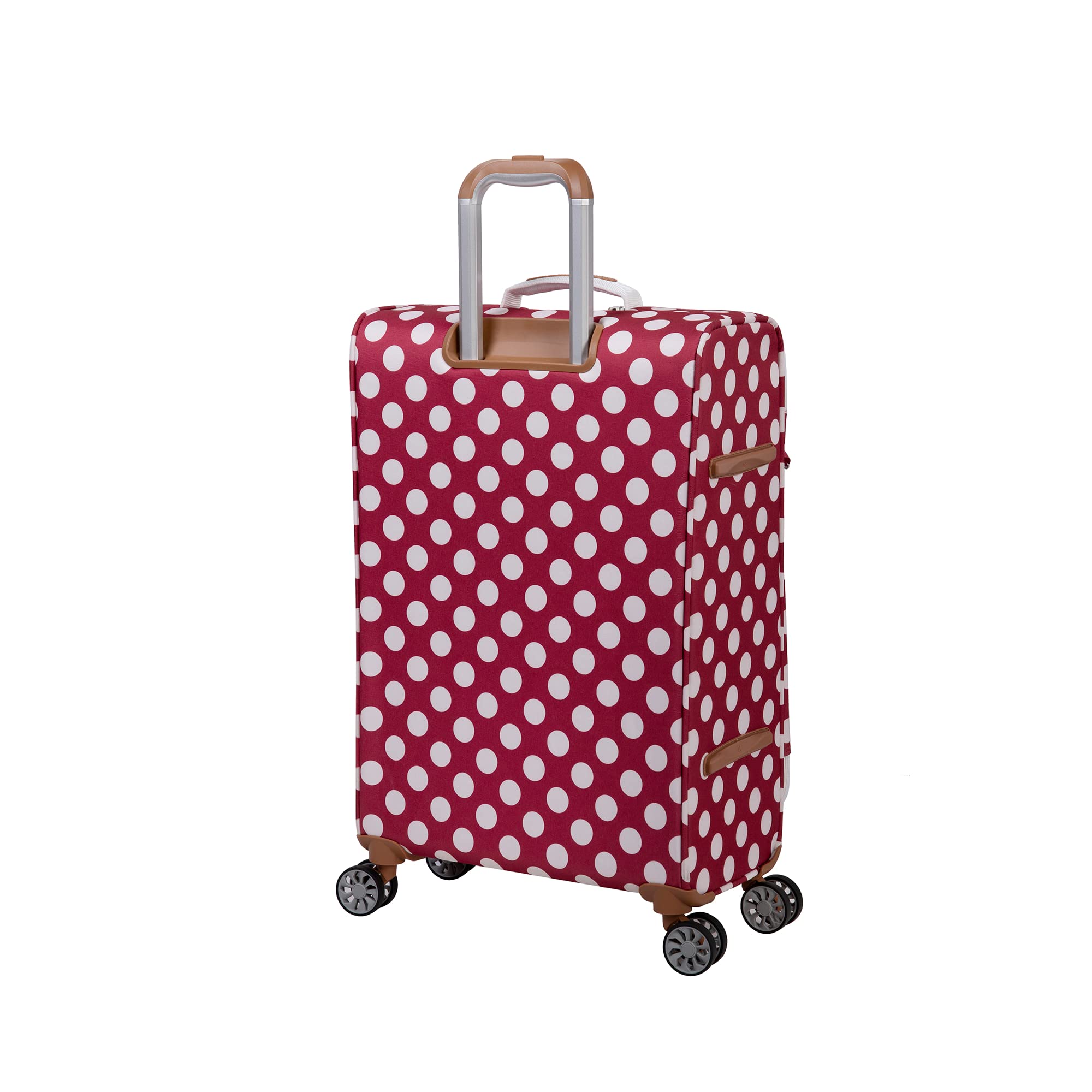 it luggage Summer Spots 1 piece Softside 8 Wheel Lightweight Set, Red ...