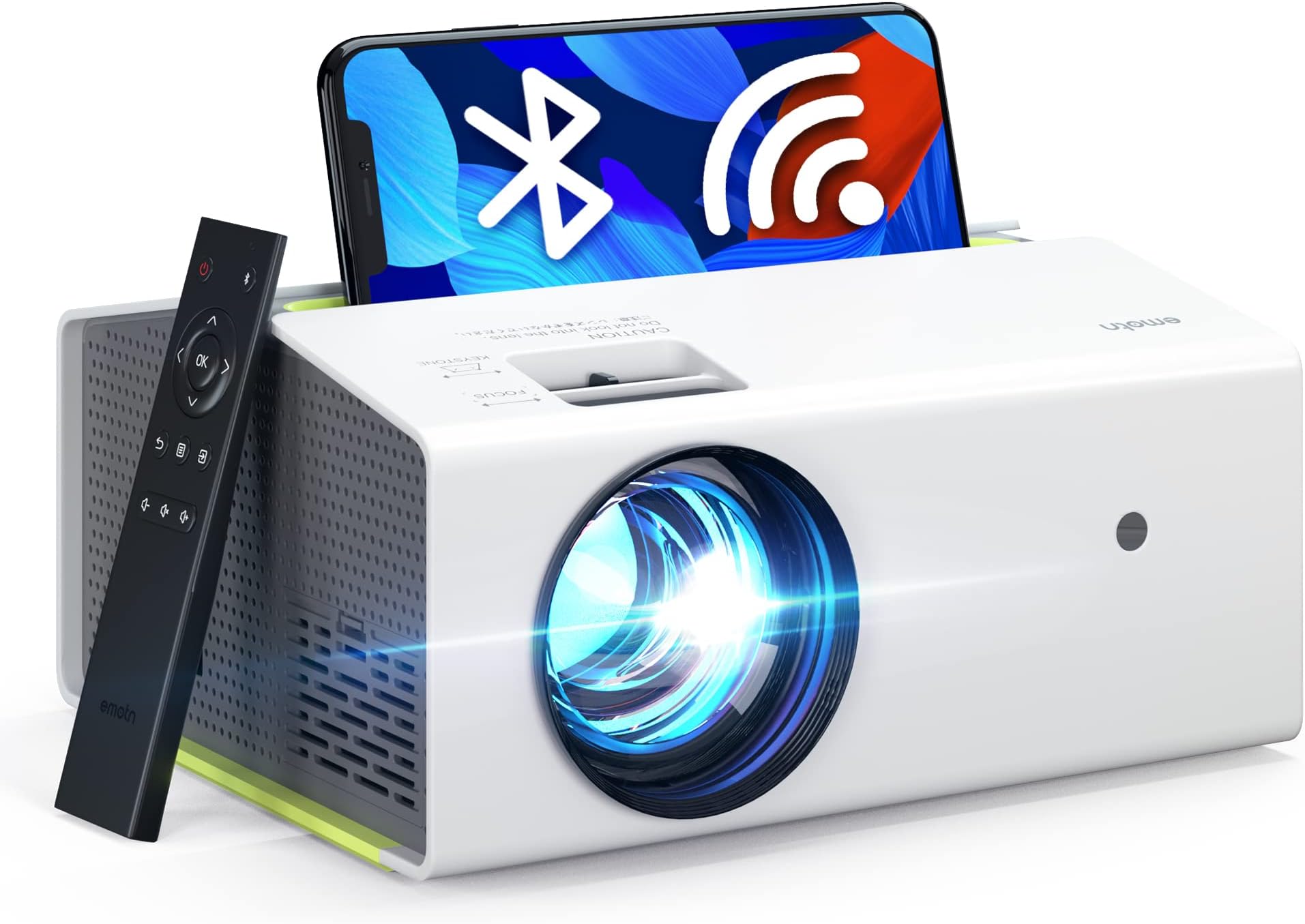 Amazon.com: WiFi Projector, VILINICE Native 1080P 8500L Bluetooth ...