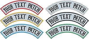 Amazon.com: DIYEMB 1pcs Reflective Material Top Patch Custom ...