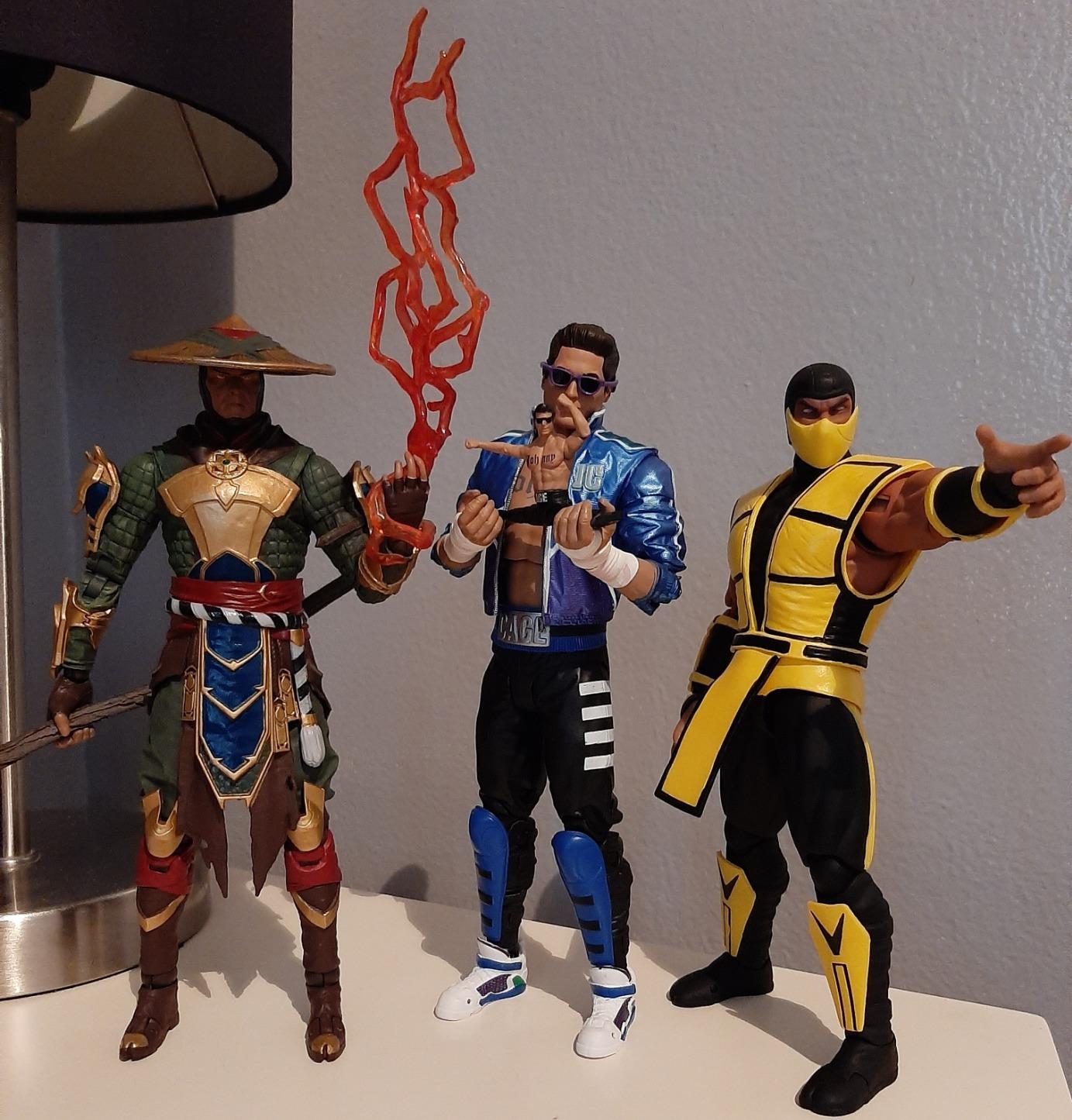 Amazon.com: McFarlane Toys Mortal Kombat Johnny Cage Action Figure ...