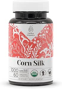 Amazon.com: Corn Silk USDA Organic 60 Capsules | High-Potency Natural ...