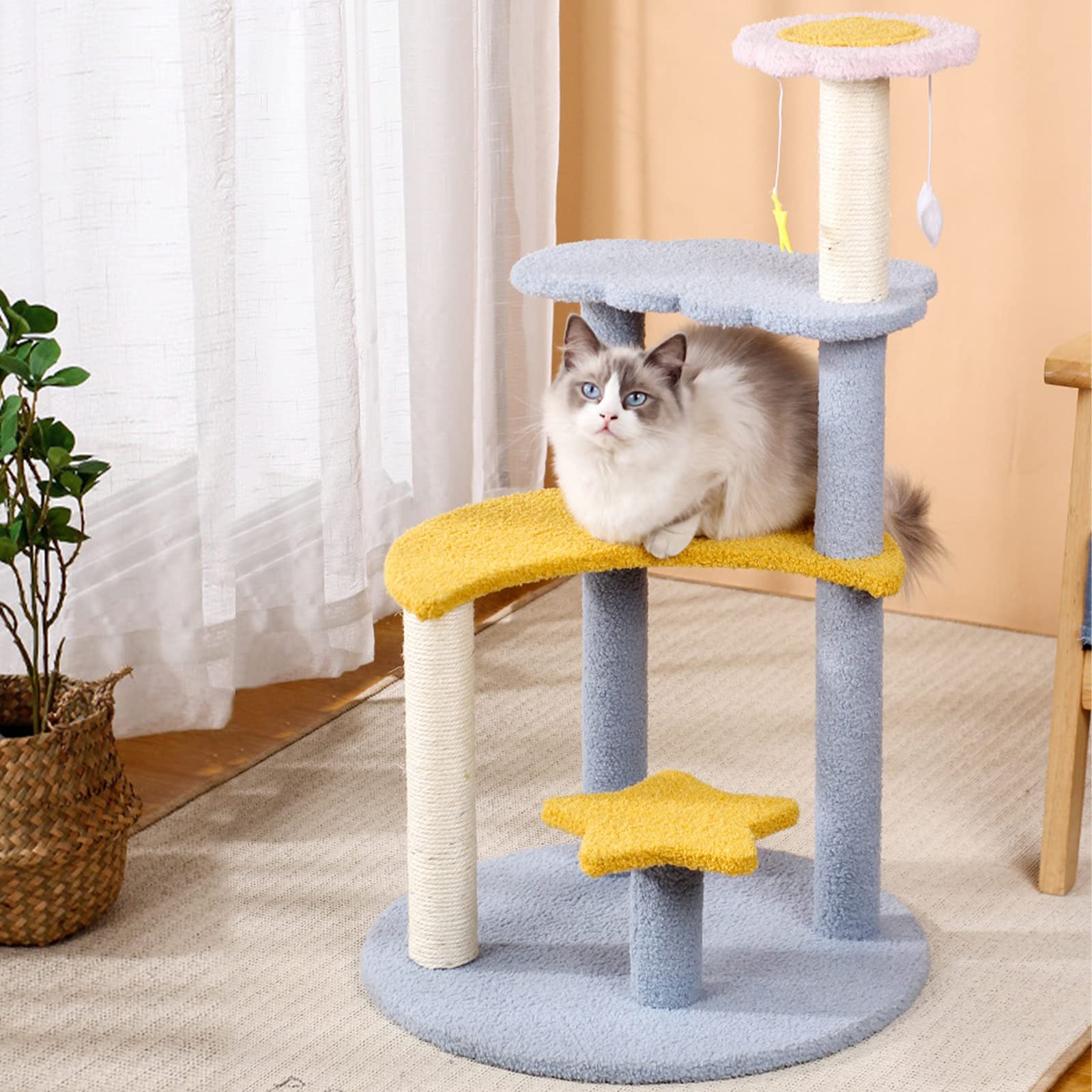 Blue Cat Tree