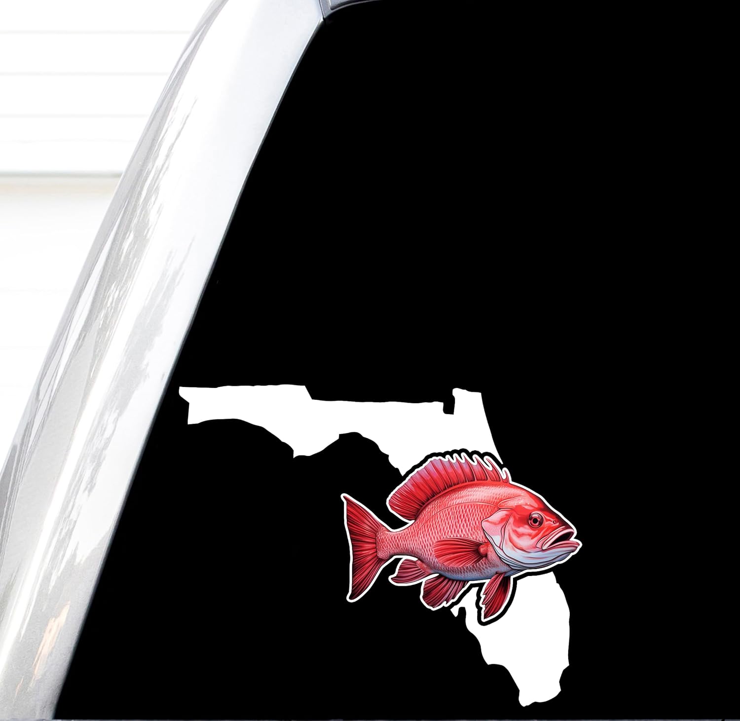 Amazon.com - Red Snapper Decal, Red Snapper Florida Sticker, Snapper ...
