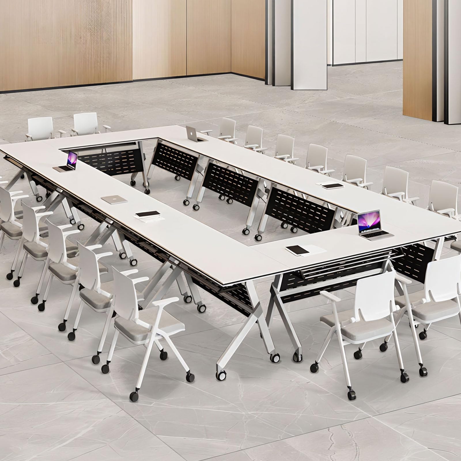 Seminar Table With Wheels