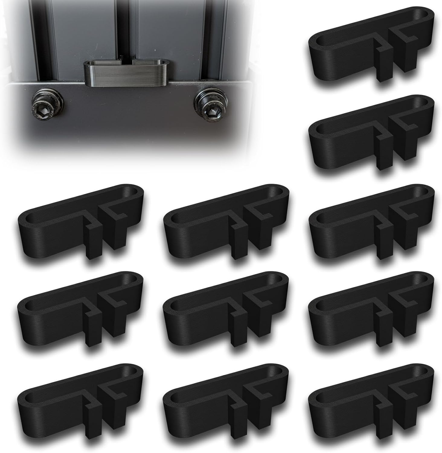 11Pcs Wire Cable Management Clip for 8020 Aluminum Profile Sim Racing ...