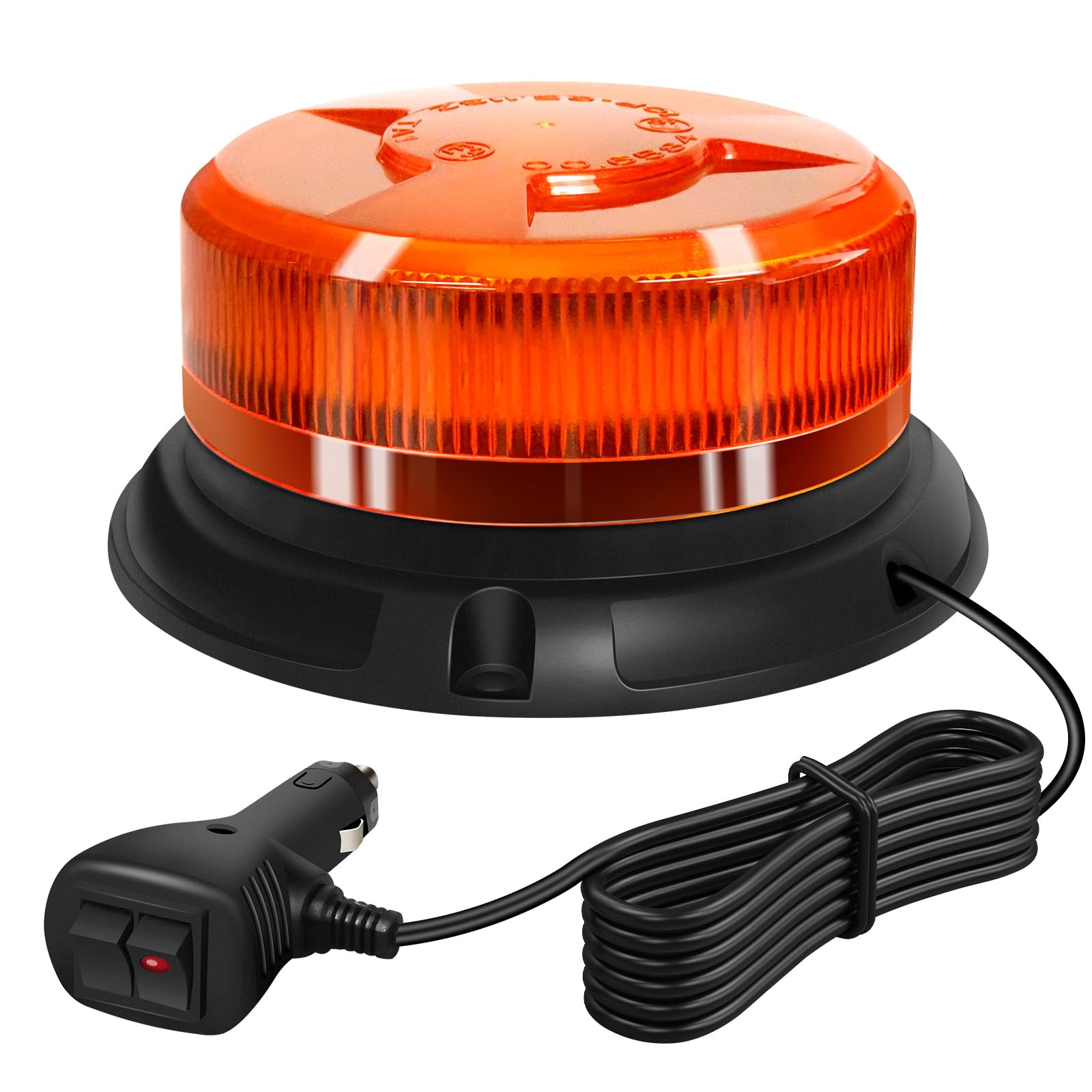 Led Strobe Light Magnetic Base RVL Battery Powered LED Beacon