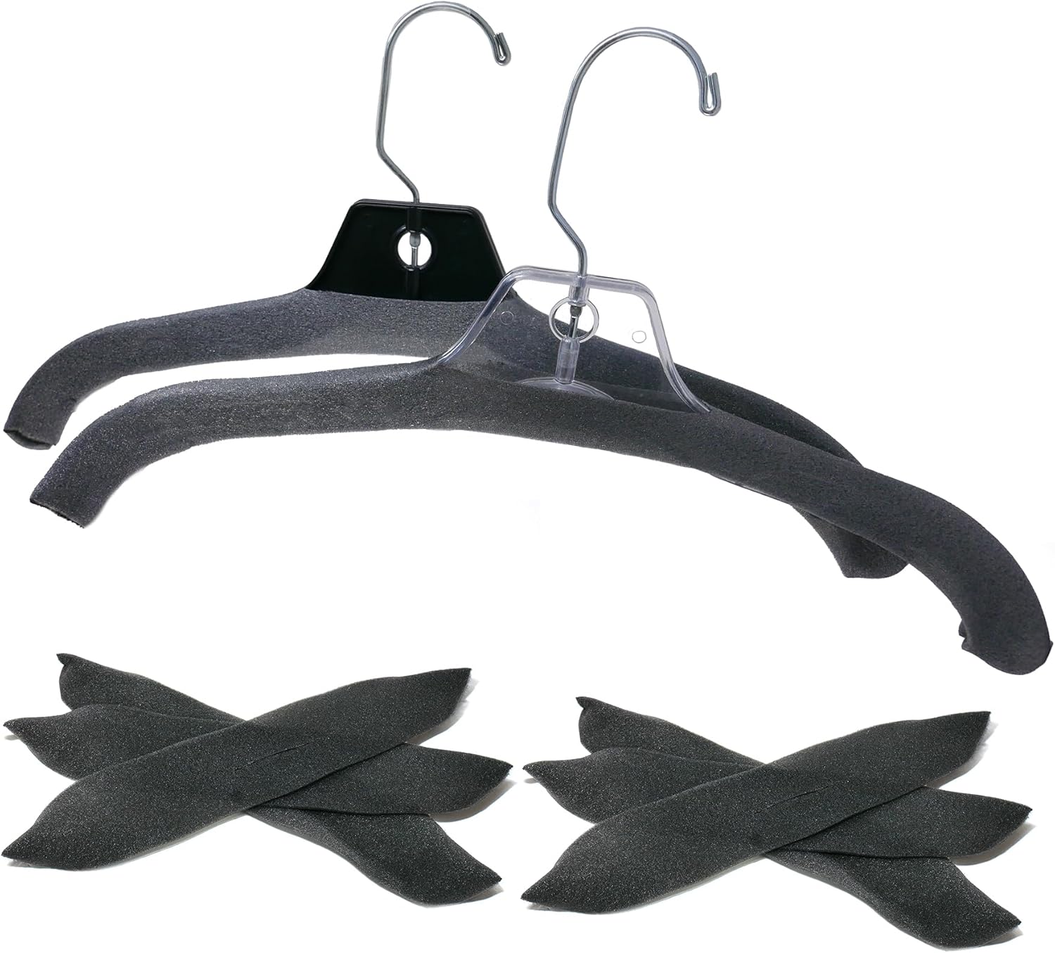 Amazon.com: Foam Pad Hanger Covers, Charcoal Grey Foamies, 50 Pack ...