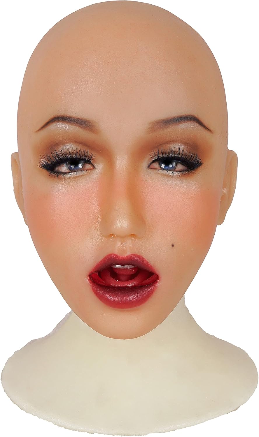 Amazon.com: 【DREAMMASK】M18 Violet Make Up Female Face Mask Realistic ...