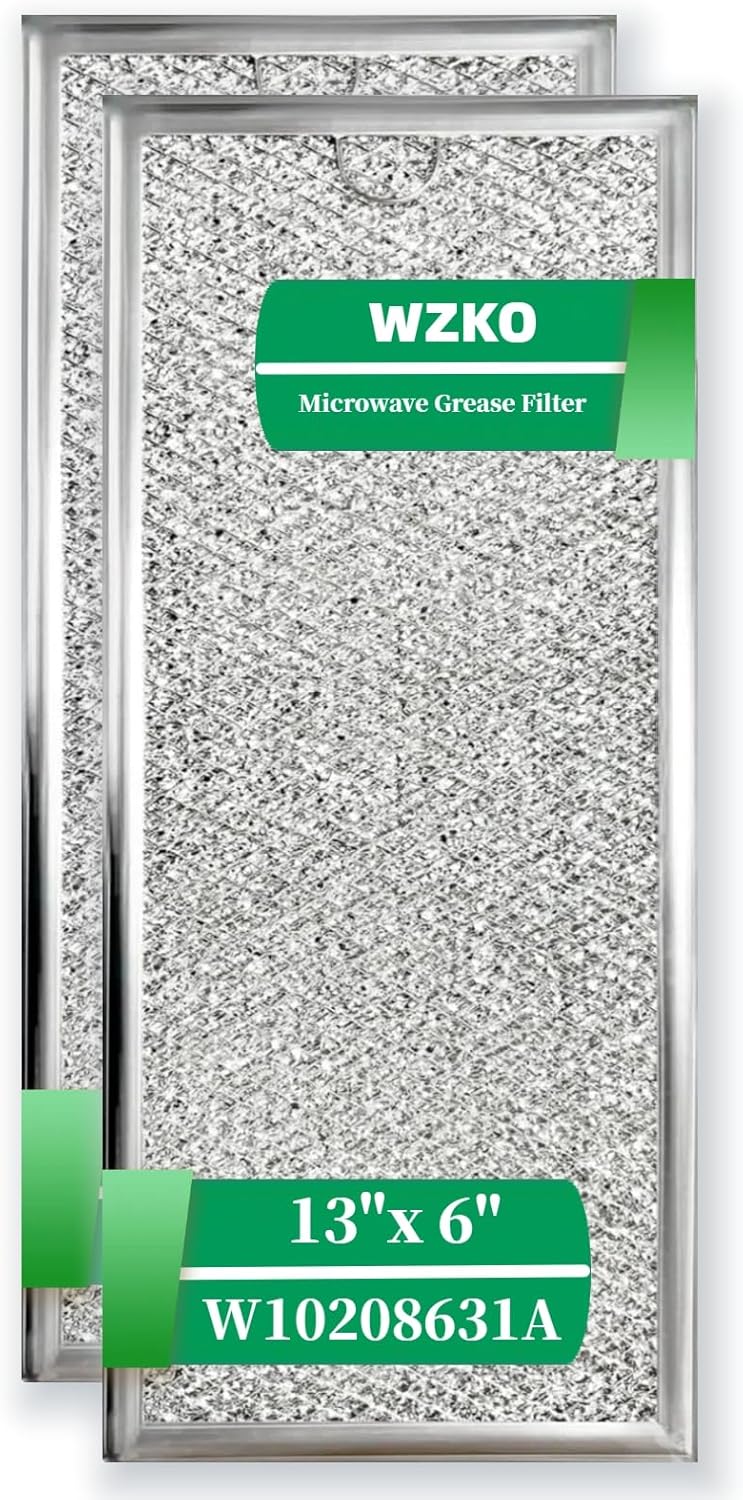 Amazon.com: WZKO W10208631A Microwave Grease Filter for Whirlpool GE ...