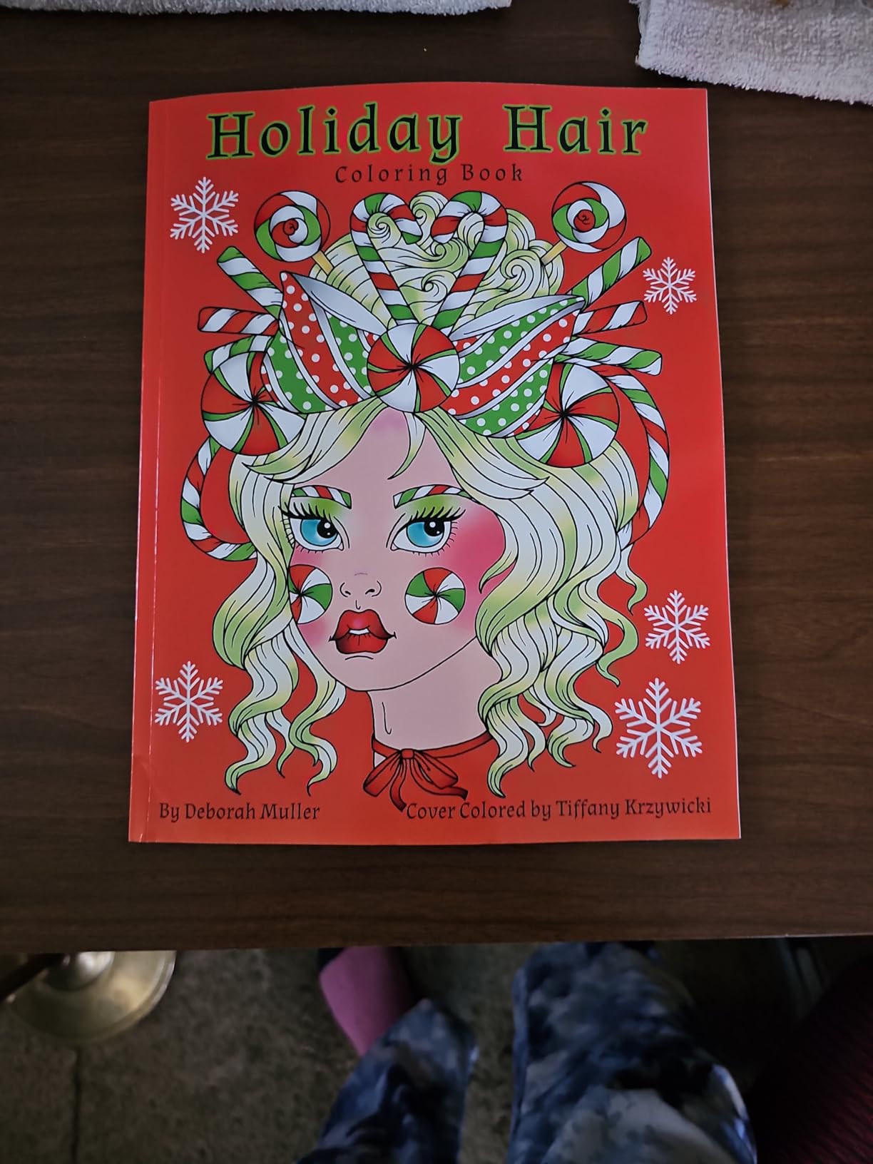 Amazon.com: Holiday Hair: Holiday Hair Coloring Book By Artist Deborah ...