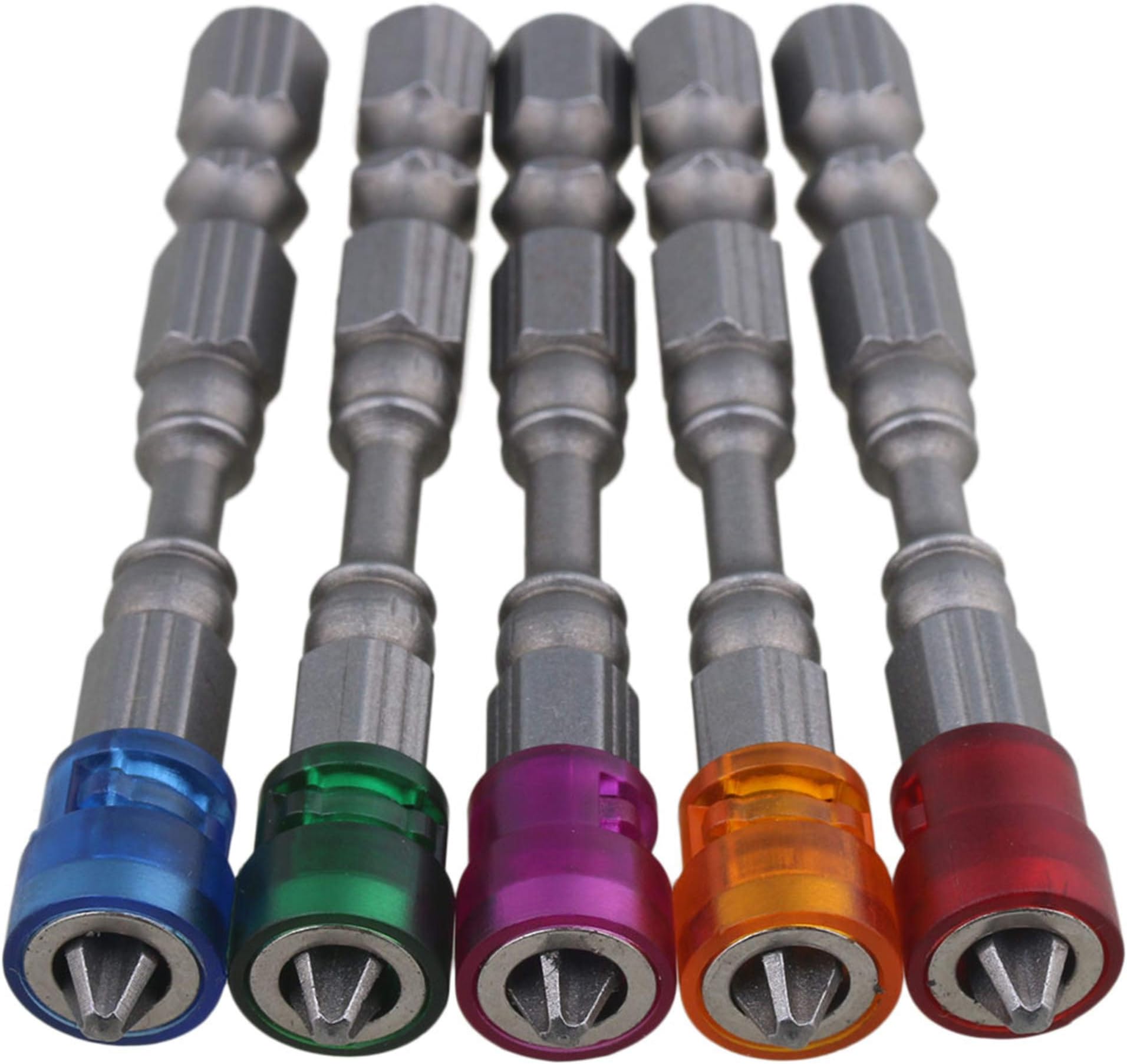 Amtech F0720 Drywall Screwdriver Bits, 10pc Hex Shank, Phillips 2, 65mm ...