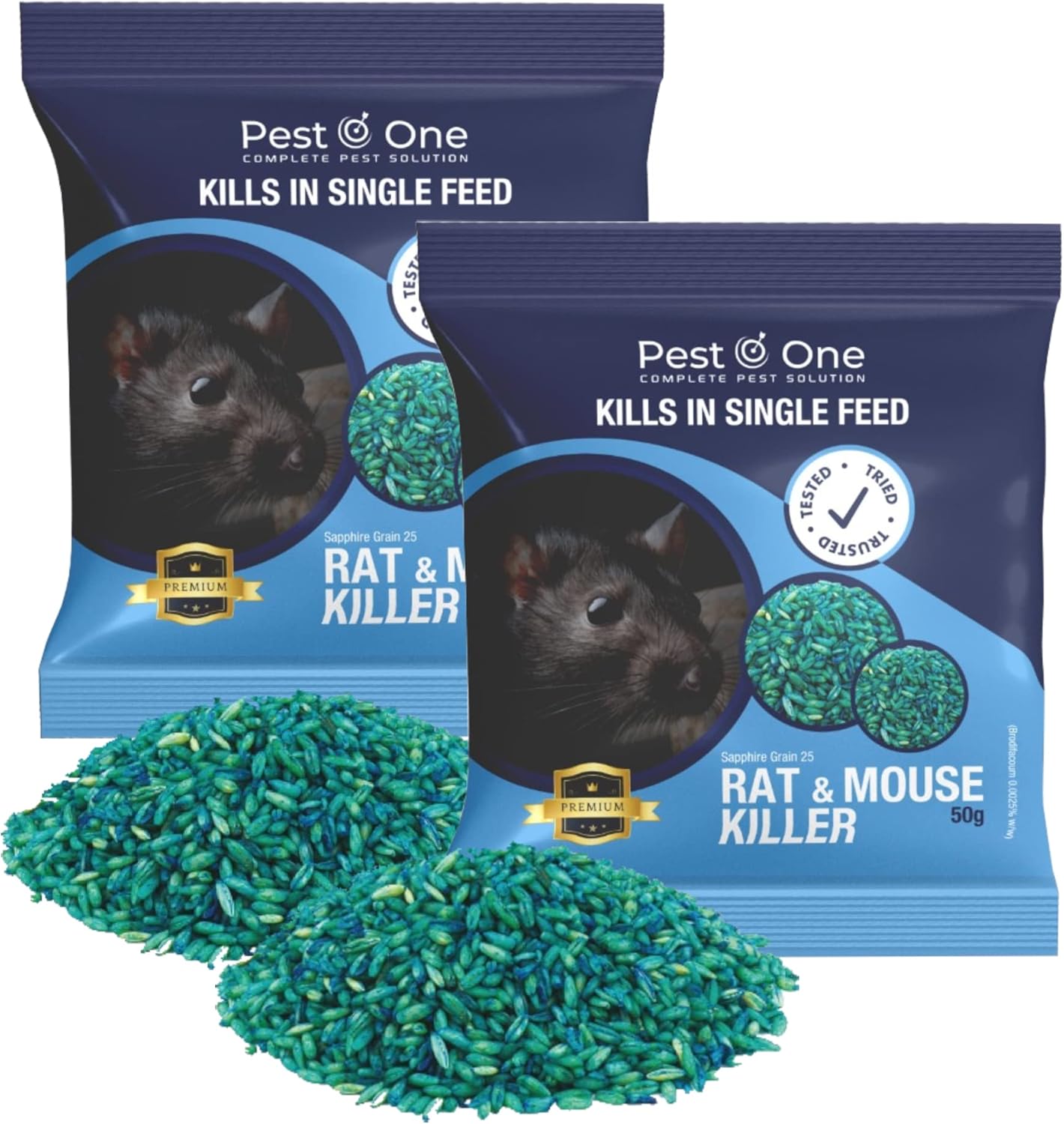 Rat Poison Bait Grains Mouse Poison Grain Rodent Control Maximum ...