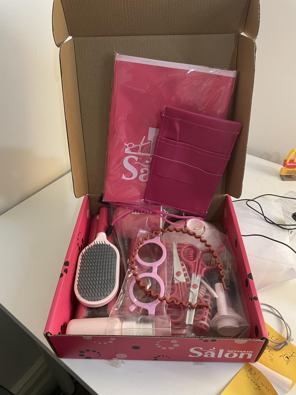22Pcs Girls Hair Salon Toys, Kids Beauty Salon Set with Pretend Play ...