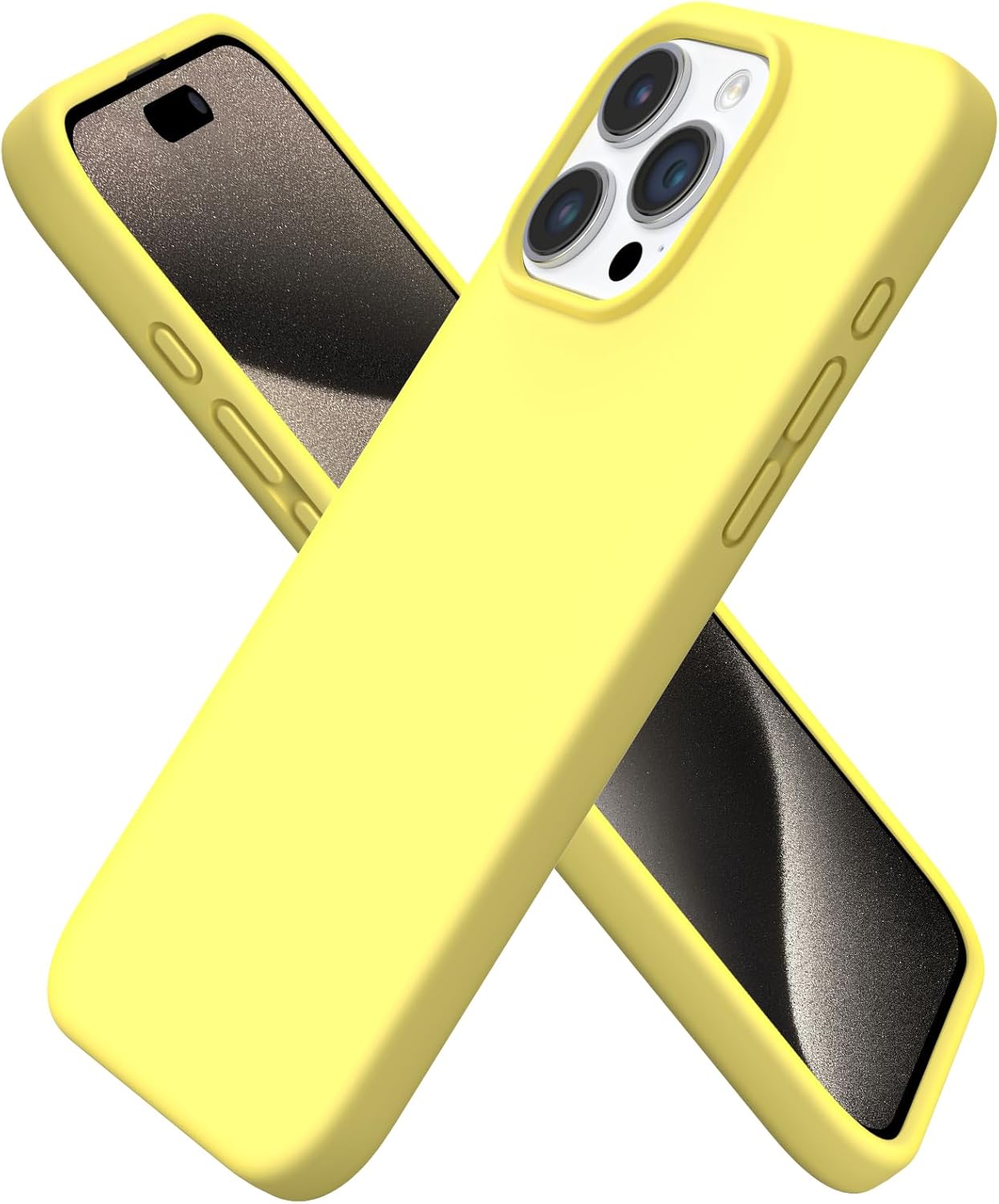 Amazon.com: ORNARTO Compatible with iPhone 15 Pro Max Case 6.7", Slim ...