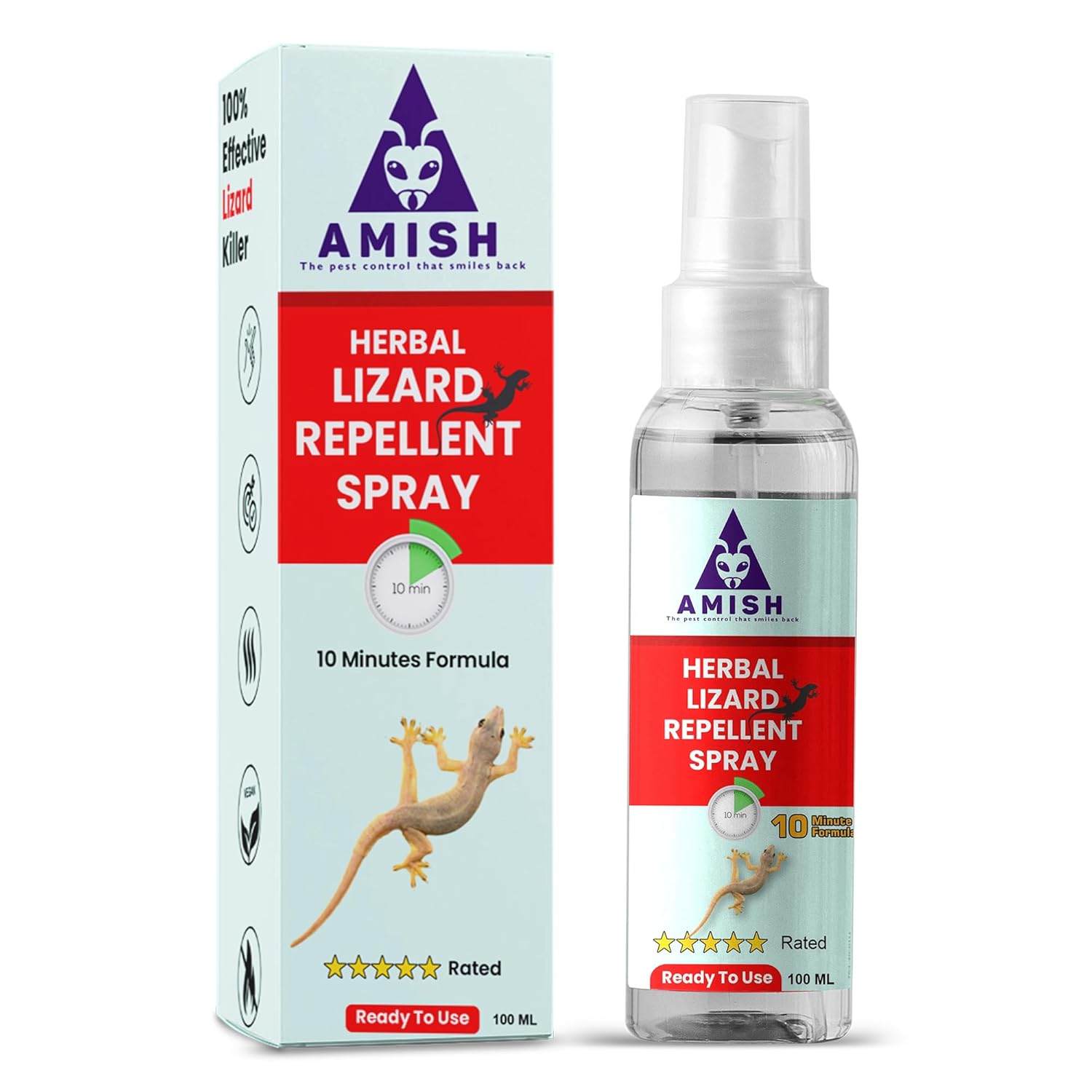 Amish Herbal Ultra Lizard Spray Special Ready To Use Spray For Home ...