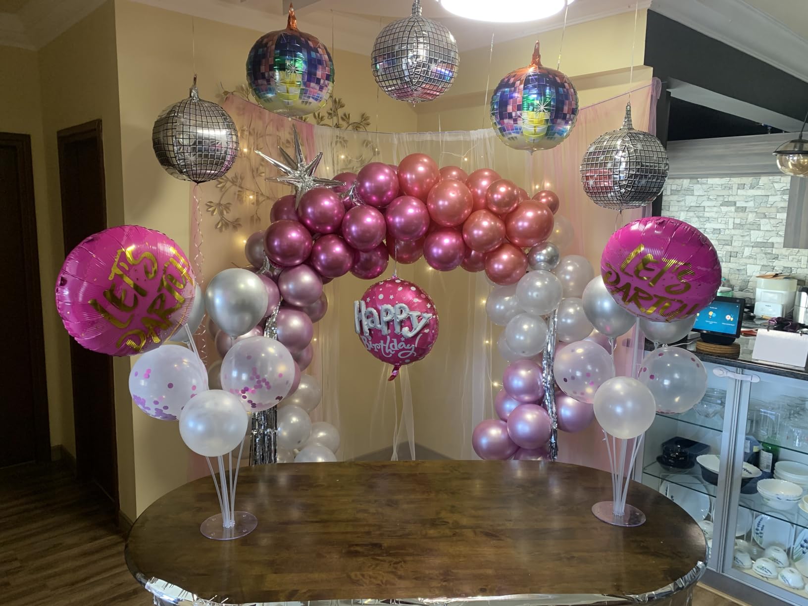 Atpata Funky Disco Theme Dance Party Foil Balloons for Disco theme ...