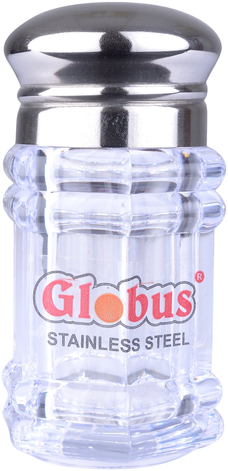 Buy Globus Polycarbonate Salt & Pepper Shaker, 8.9 cm x 4.8 cm x 9 cm ...