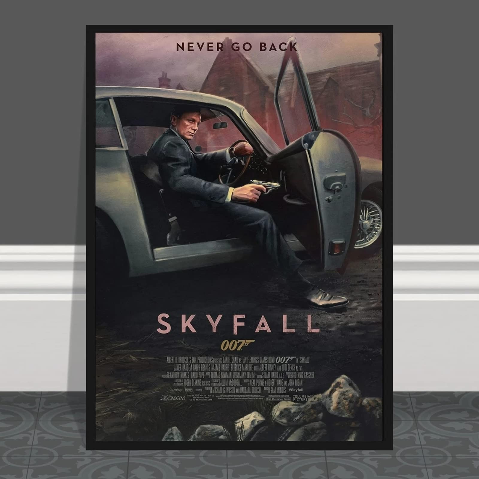 Javier Bardem Skyfall Poster